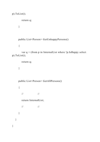 ExampleWinformsExampleDLLbinDebugServiceExample.dllExamp.docx | Programming Languages | Computing