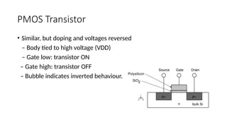 CMOS FABRICATION - VLSI NMOS, PMOS, CMOS FABRICATION | PPTX