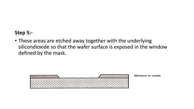Fabrication steps of IC | PPTX | Chemistry | Science