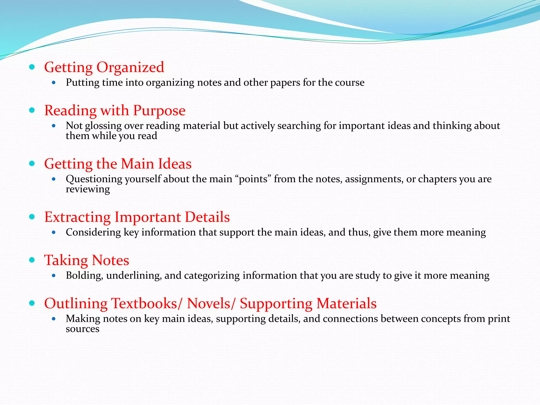 Exam preparation | PPTX