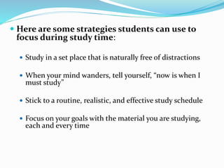 Exam preparation | PPTX