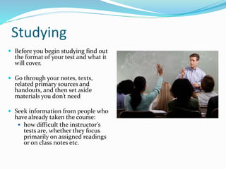 Exam preparation | PPTX