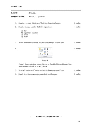 Exam question sample IT | PDF | Operating Systems | Computer Software ...