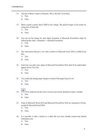 Exam question sample IT | PDF | Operating Systems | Computer Software ...