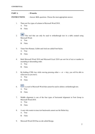 Exam question sample IT | PDF