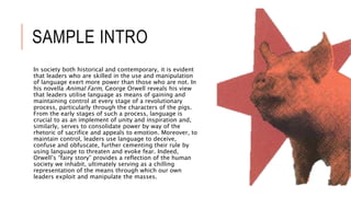 Animal Farm Text Response Writing - Exam review | PPTX