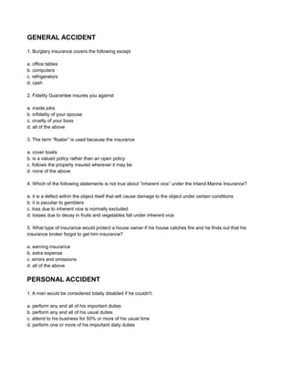 Exam Reviewer for Non Life Insurance Philippines.pdf