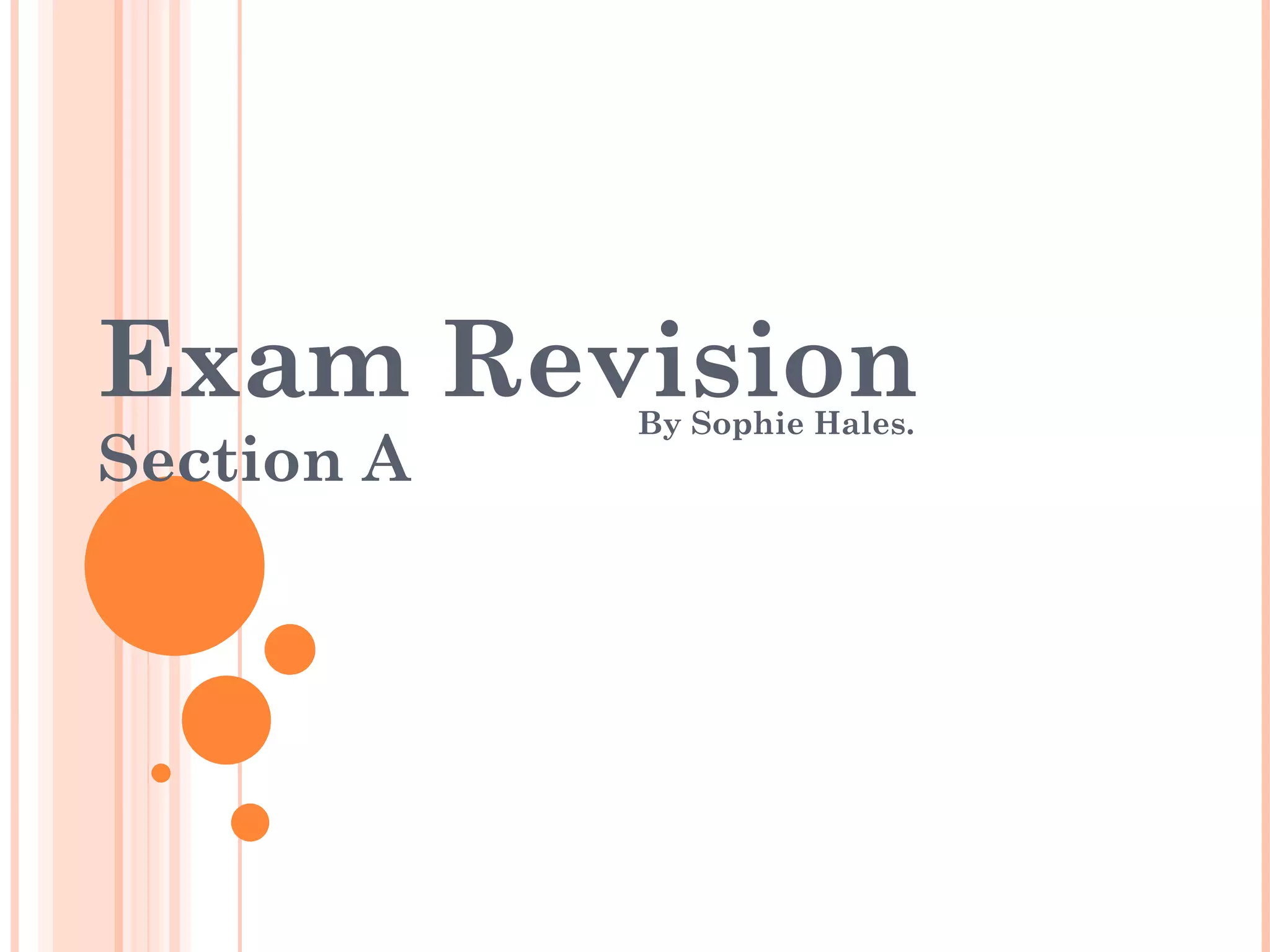 Exam revision | ODP
