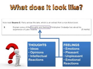 Q3 Thoughts and Feelings | PPTX