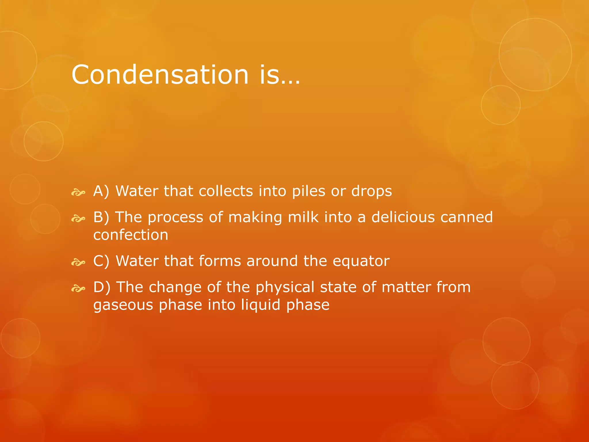 Exam revision multiple choice – advanced water cycle | PPTX