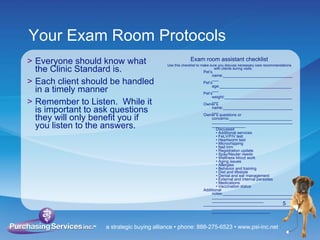 Exam room skills 101 | PPT