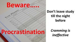 Study Skills & Exam Preparation | PPTX