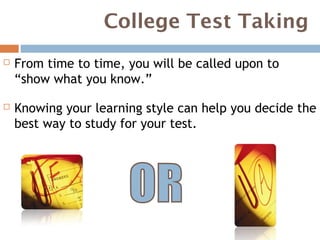 Exam and Test Preparation | PPT | Standardized Testing | Educational ...