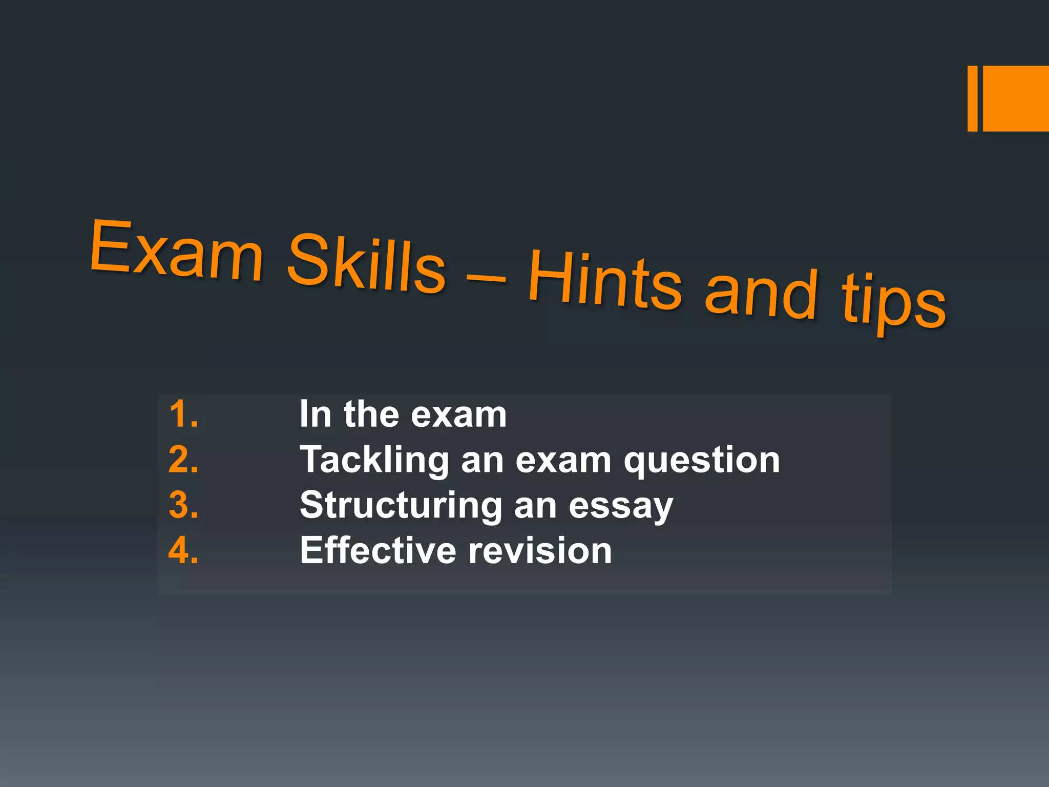 Exam skills | PPT