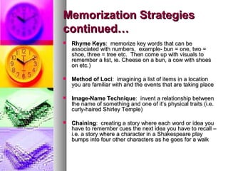 Exam study strategies presentation | PPT