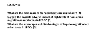 CAMBRIDGE GEOGRAPHY AS EXTRA REVISION - EXAM STYLE QUESTIONS 4 ...