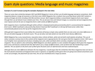 Exam style questions Music | PPTX