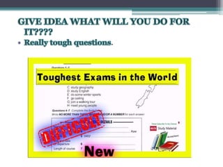 Exam techniques | PPTX