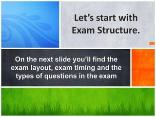 Exam tips for hsc students | PPTX