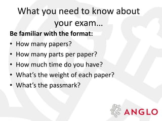 Exam tips for students 2018 final version | PPT