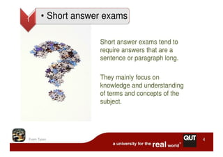 Exam Types | PPT