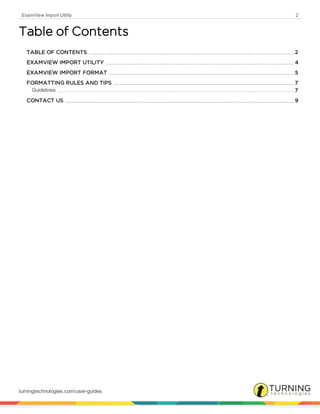 Exam viewimportutilityuserguide ver 9 | PDF