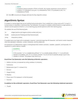 Examview test generator userguide 8.1 | PDF