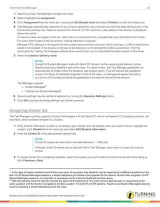 Examview testmanager userguide 8.1 | PDF