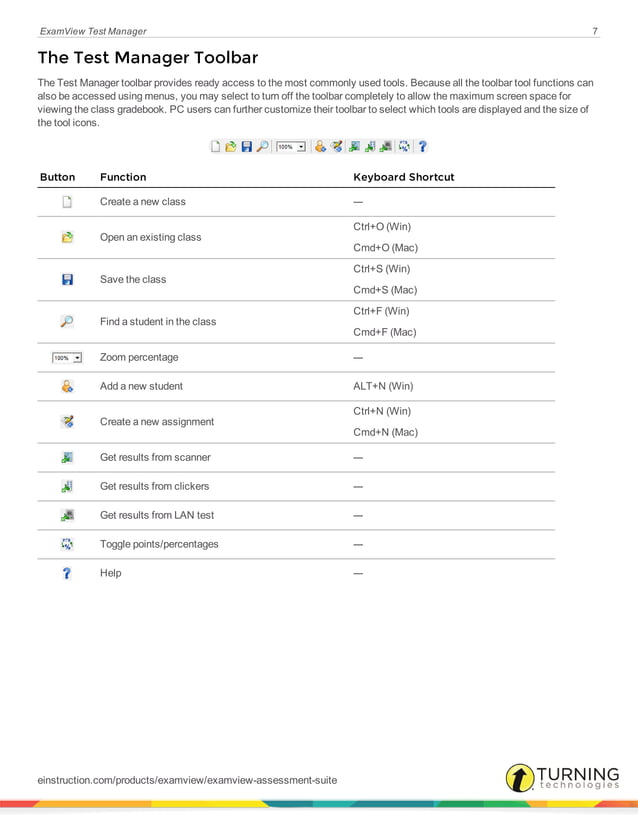 Examview testmanager userguide 8.1 | PDF