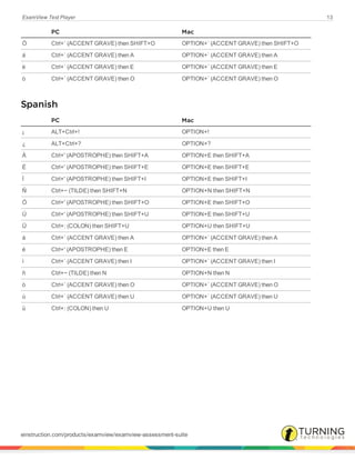Examview testplayer userguide 8.1 | PDF