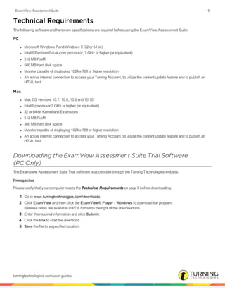 Exam view user guide v9 | PDF
