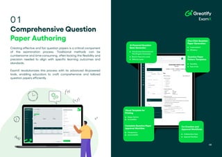 Greatify ExamX_Digital_EBrochure paperless campus | PDF