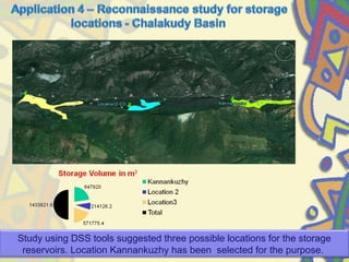 Exaple of use of decision support system planning dss (p) kerala state ...