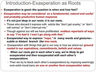 Exasperation | PPT