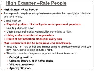 Exasperation | PPT