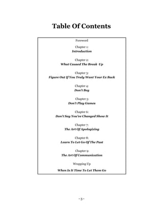 Ex attraction secrets | PDF