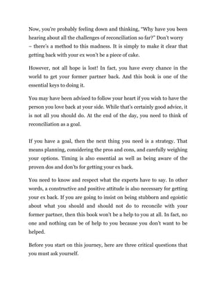 Ex attraction secrets | PDF