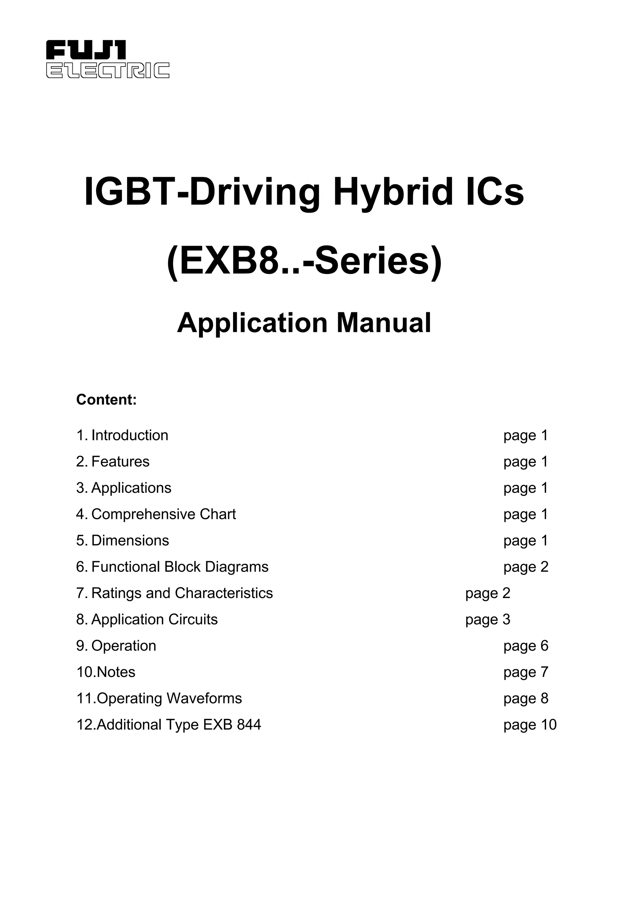 Original Driver IGBT EXB841 8841 SIP-13 New | PDF