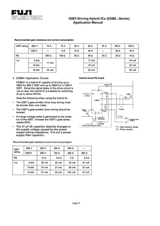 Original Driver IGBT EXB841 8841 SIP-13 New | PDF