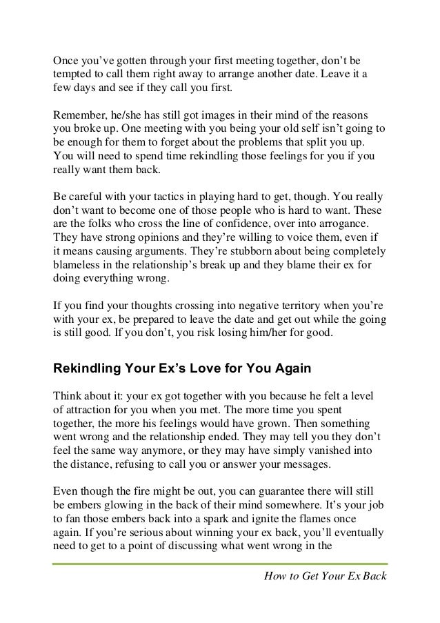 Want Your Boyfriend Back? | PDF