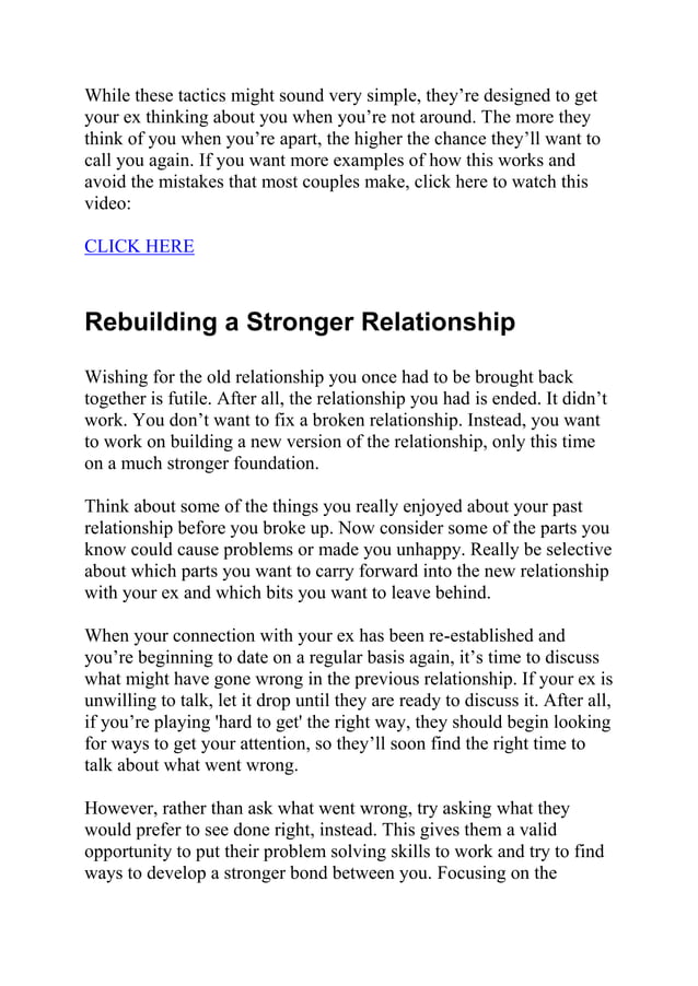 Ex Back Experts - Ex Back Experts Helping Man & Women Get Their Ex Back