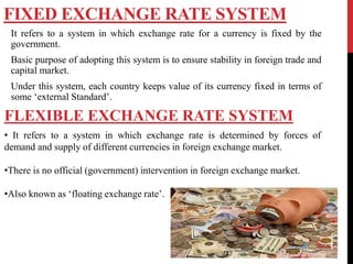 Excahange rate determination | PPTX