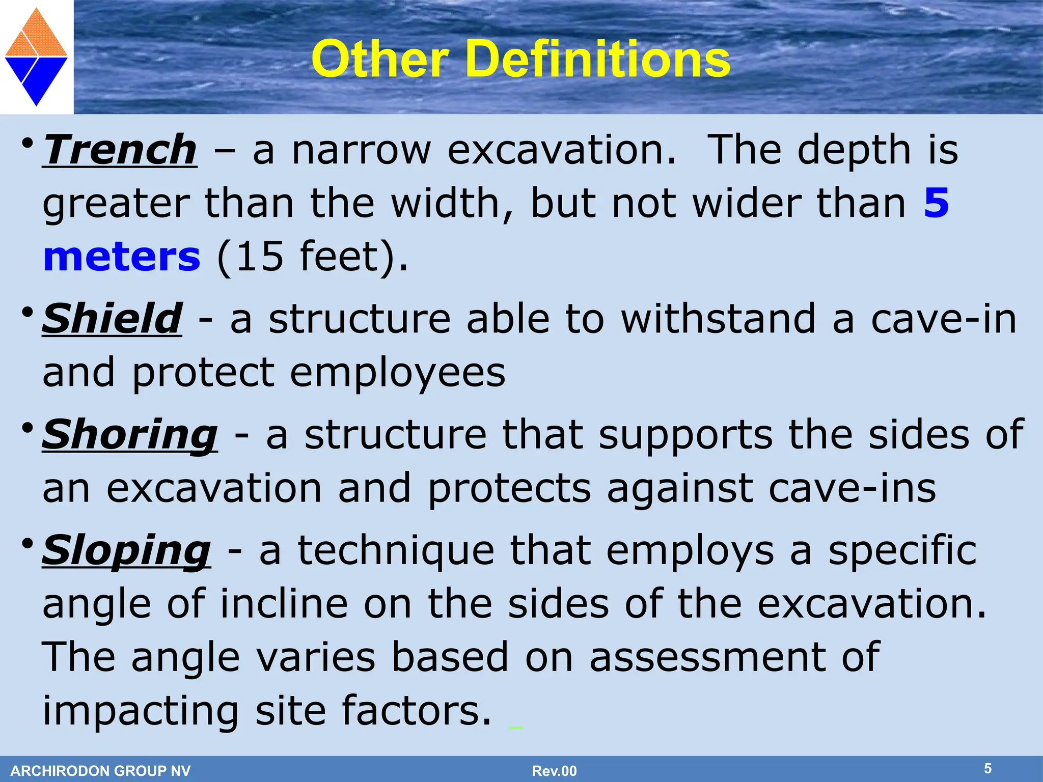 Excavation and trenching safety training | PPTX