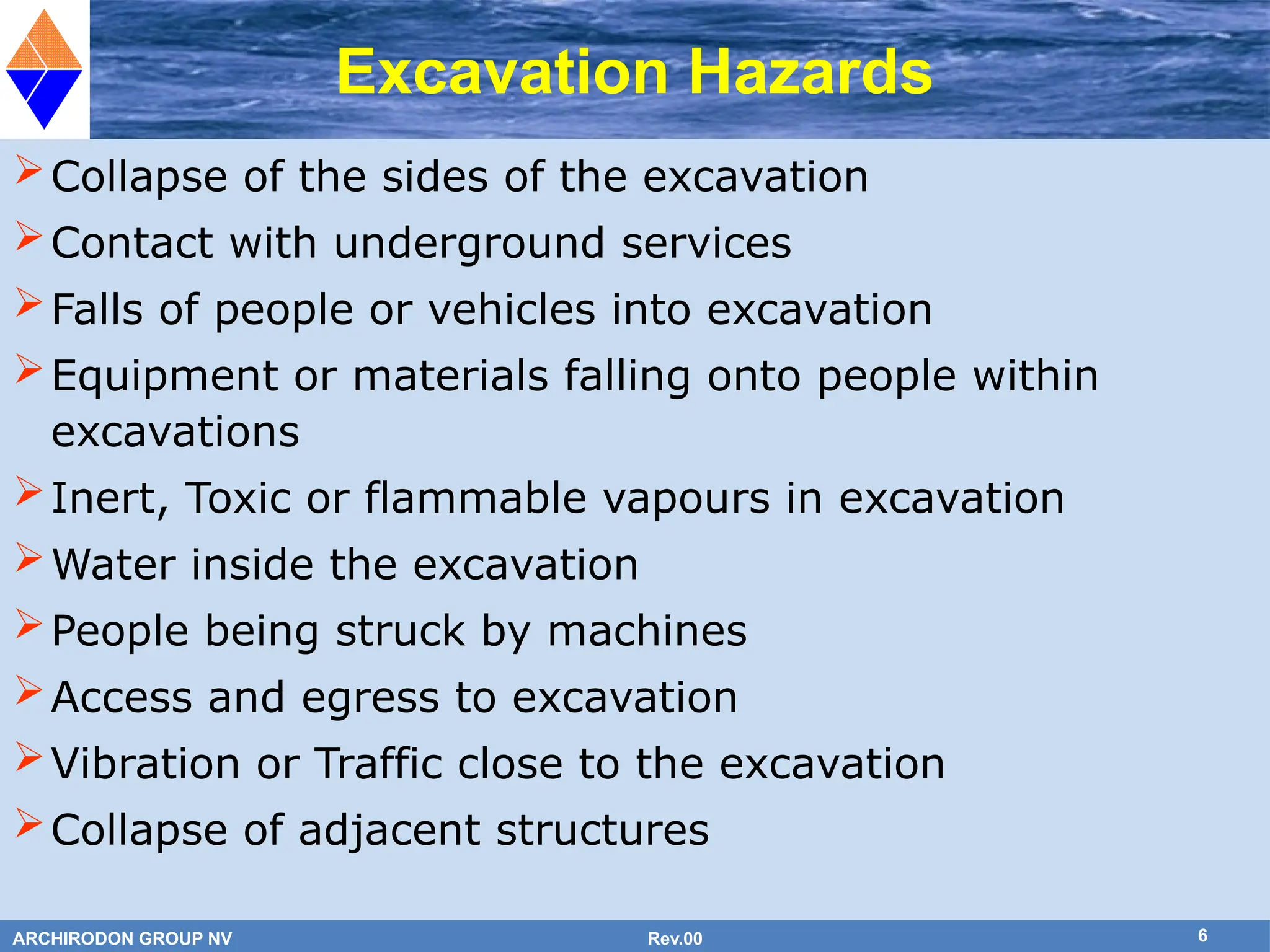 Excavation and trenching safety training | PPTX