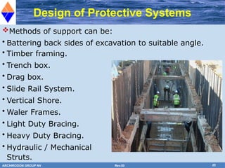 Excavation and trenching safety training | PPTX