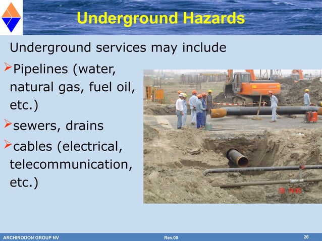 Excavation and trenching safety training | PPTX | Geology | Science