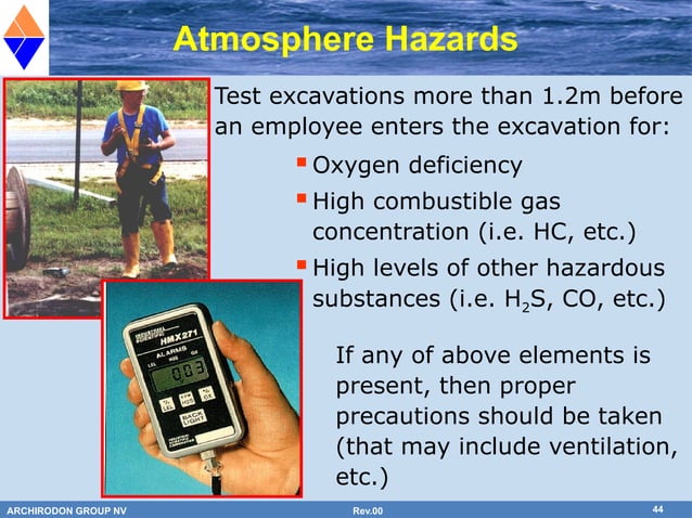 Excavation and trenching safety training | PPTX | Geology | Science