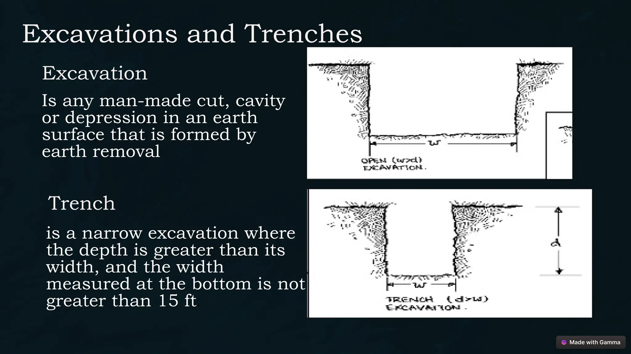 Excavation-Safety-1. Construction safety and health | PPTX