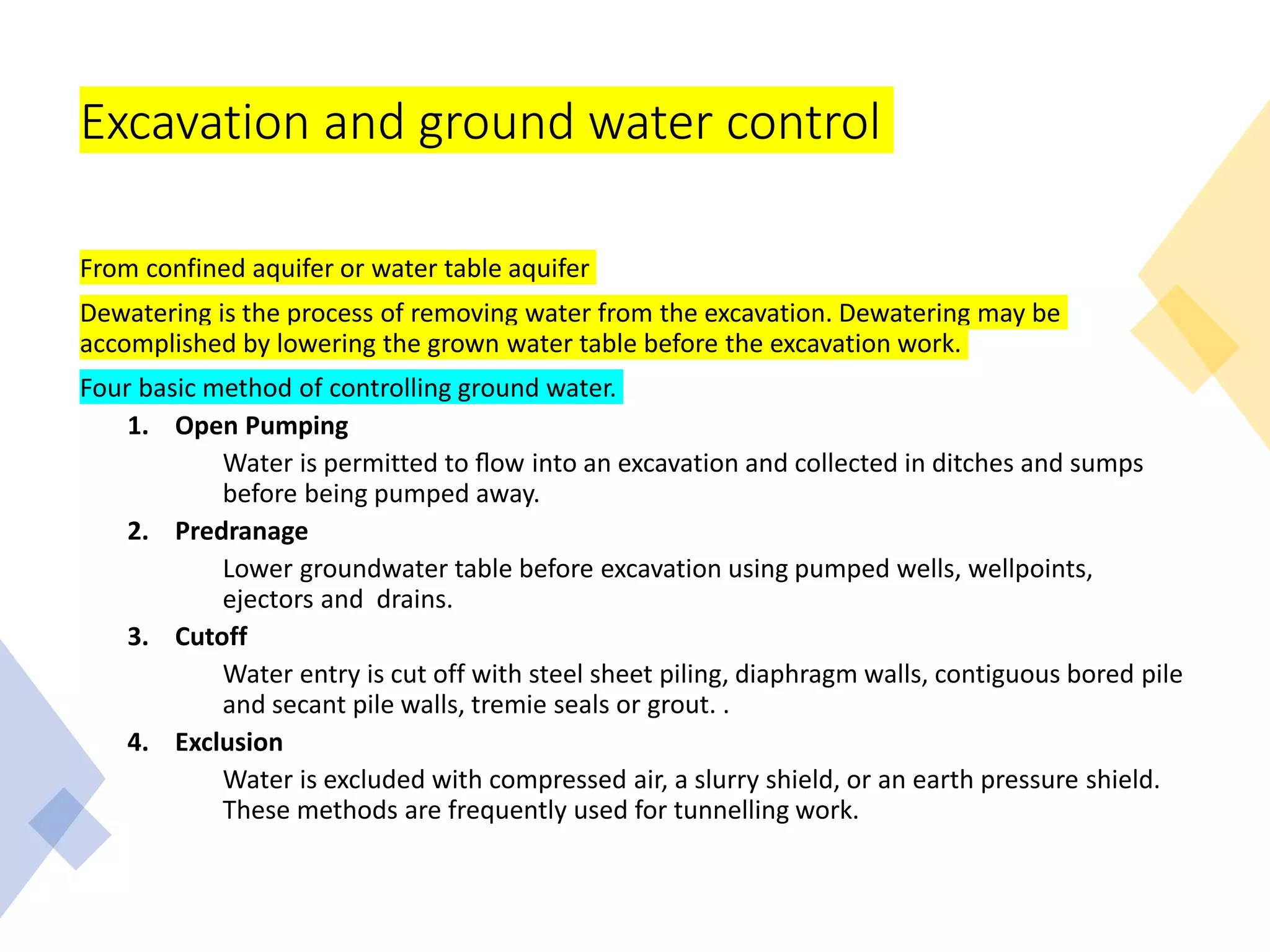 Excavation and Ground water control1.pptx