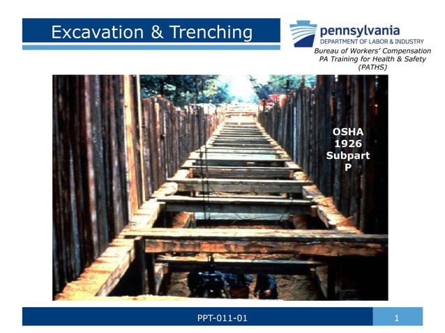 Excavation and Trenching.pptx | Geology | Science